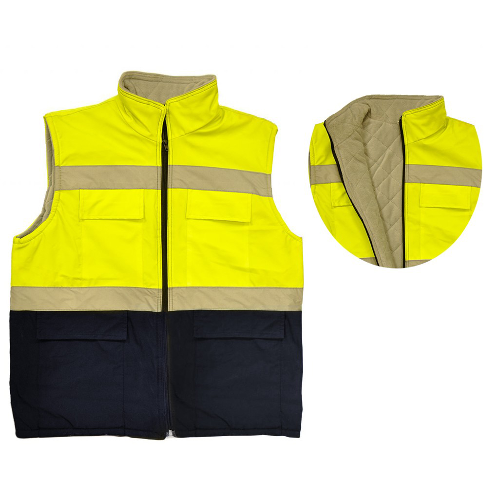 Mühendis Yeleği Fosforlu Reflektörlü İçi Polarlı - Özmarmarateks - İş ...
